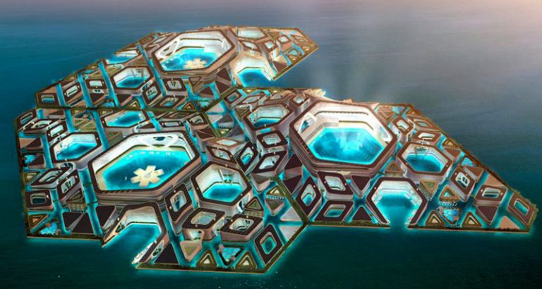 The world's first floating ocean colony is on track to being completed ...