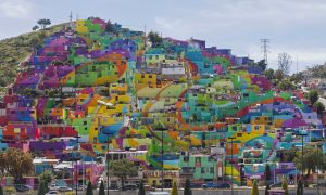 Street artists turn a town in Mexico into a larger than life mural and ...
