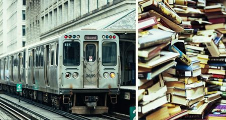 Chicago is turning their busiest train into a rolling library for one ...