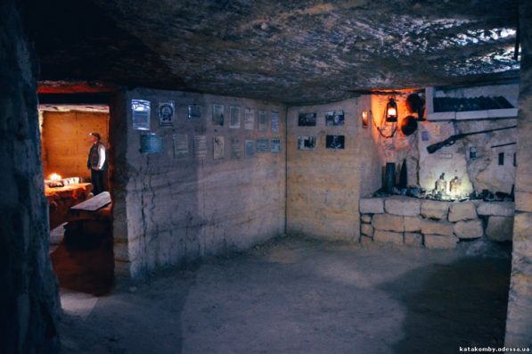 The maze of the Odessa Catacombs are a real-life labyrinth