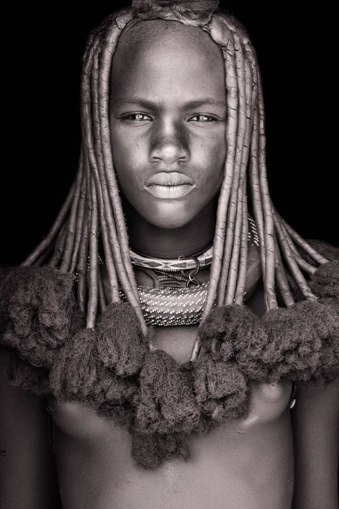 A German photographer cycled 40,000 km to capture portraits of the last African Nomads