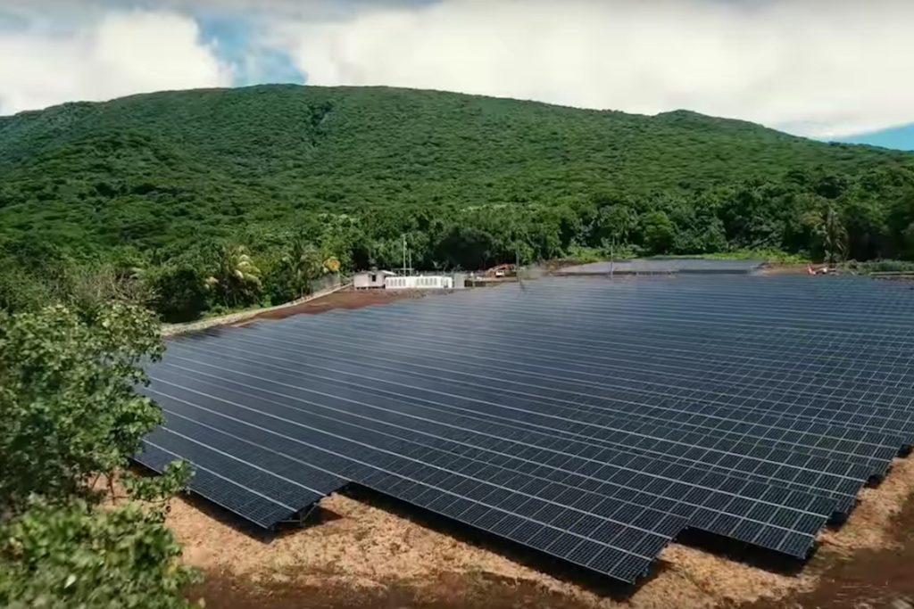 Tesla is powering a 600-person island with 100% renewable energy